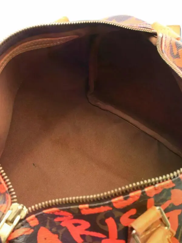 LOUIS VUITTON 2009 30 Speedy Monogram Graffiti Tote Bag