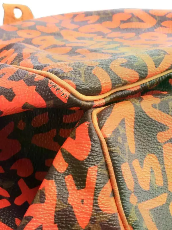 LOUIS VUITTON 2009 30 Speedy Monogram Graffiti Tote Bag