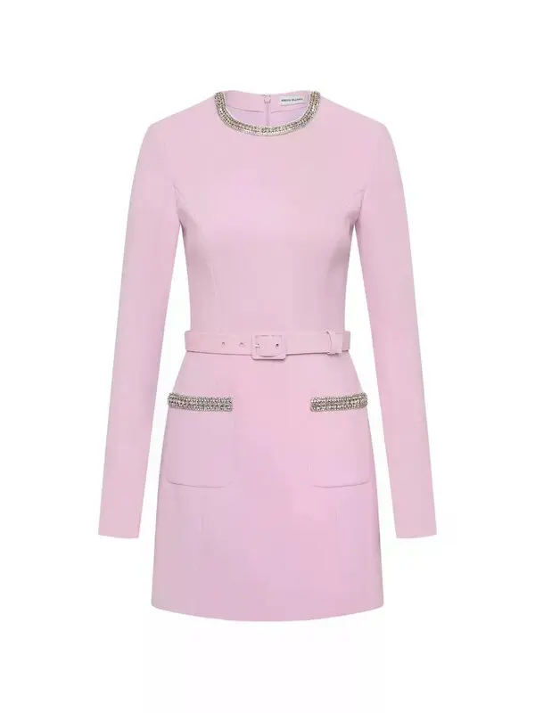 Rebecca Vallance Yolanda Long Sleeve Mini Dress - Pink