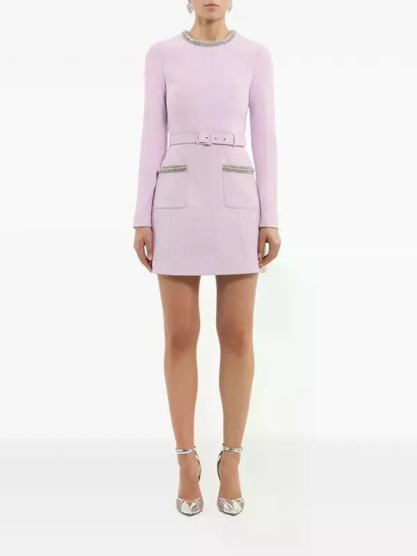 Rebecca Vallance Yolanda Long Sleeve Mini Dress