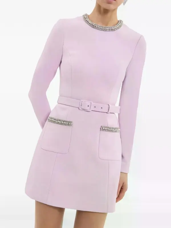 Rebecca Vallance Yolanda Long Sleeve Mini Dress