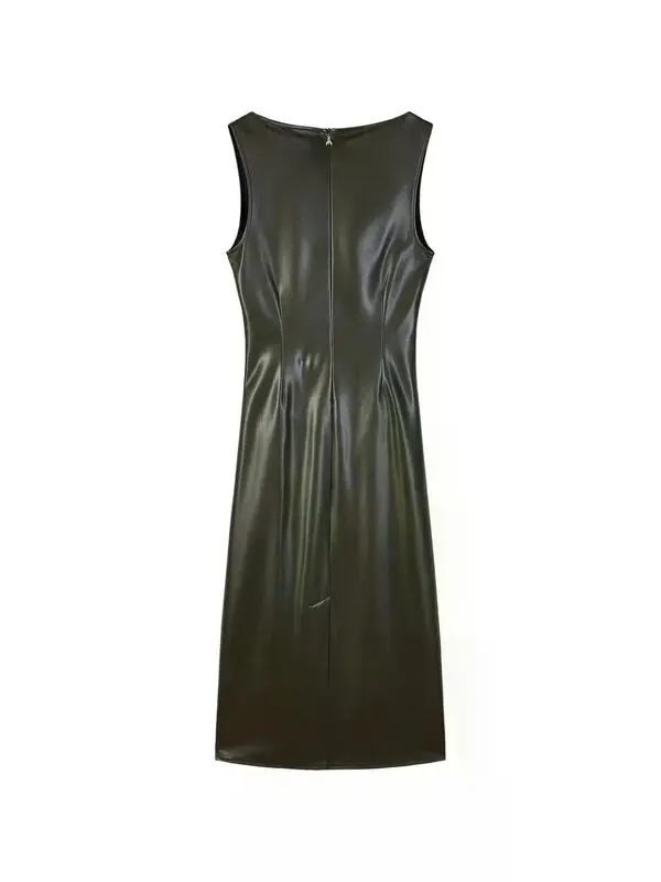Patrizia Pepe Draped Midi Dress