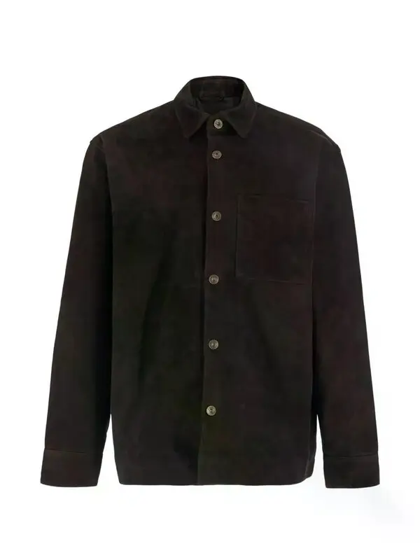 Nn07 Suede Patch-pocket Jacket