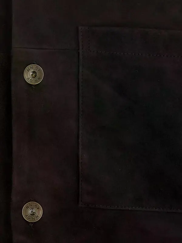 Nn07 Suede Patch-pocket Jacket