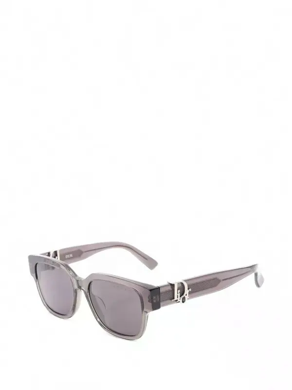 Dior 2000s Oblique Square-frame Sunglasses