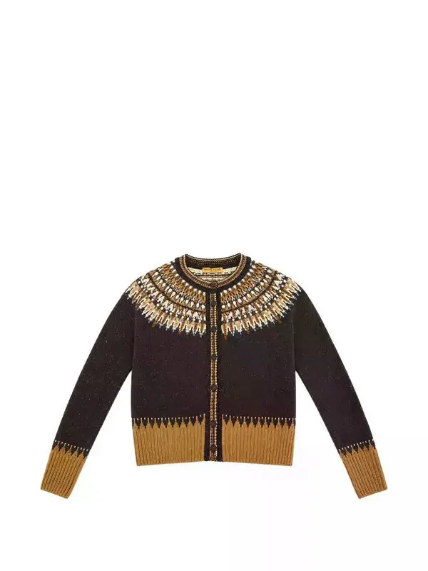 Ermanno Scervino Crystal-embellished Knit Cardigan