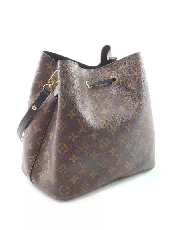 LOUIS VUITTON 2019 Néonoé Monogram Bucket Bag - Brown