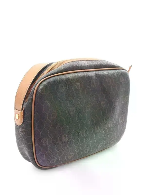 Dior 2000s Honeycomb Cross Body Bag - Brown