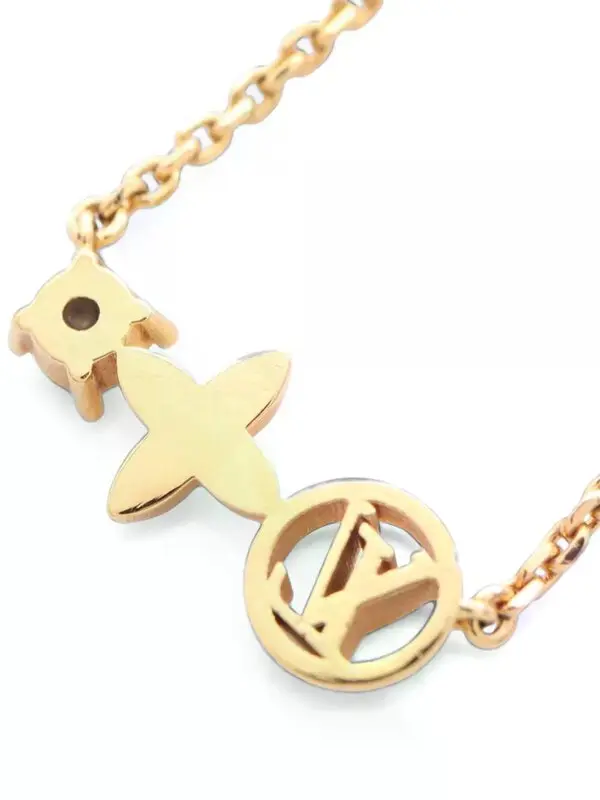 LOUIS VUITTON 2010s Petit Louis Necklace