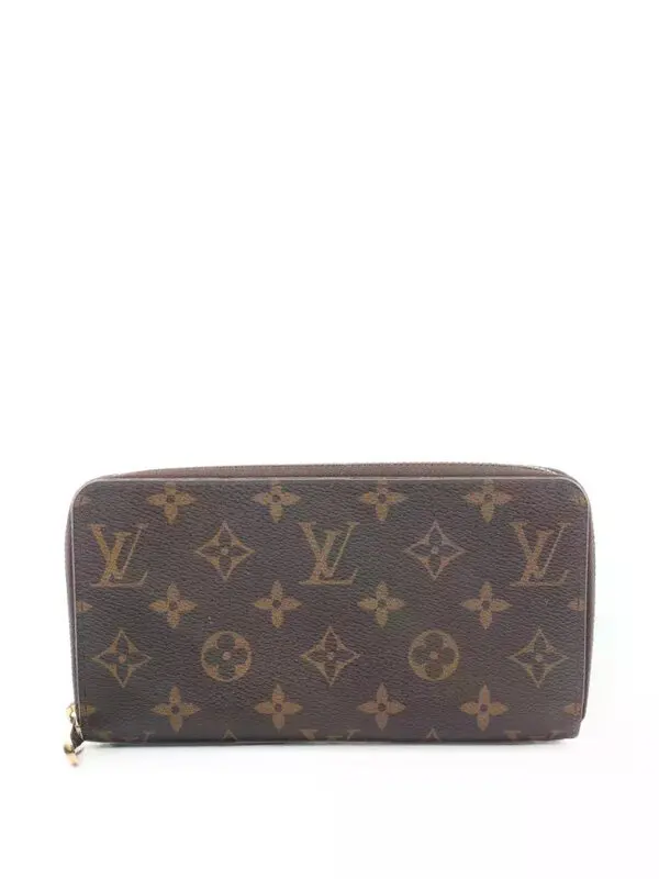LOUIS VUITTON 2008 Zippy Monogram Wallet - Brown