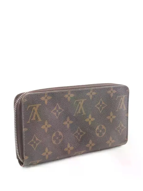 LOUIS VUITTON 2008 Zippy Monogram Wallet - Brown