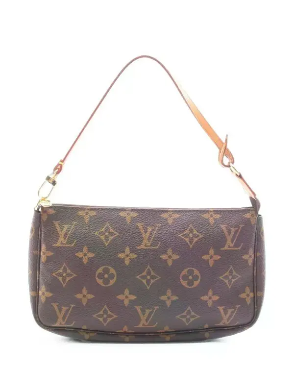 LOUIS VUITTON 1999 Monogram Pochette Accessoires Shoulder Bag