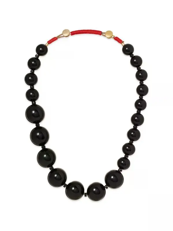 ROXANNE ASSOULIN Very Big Bead Stone Necklace