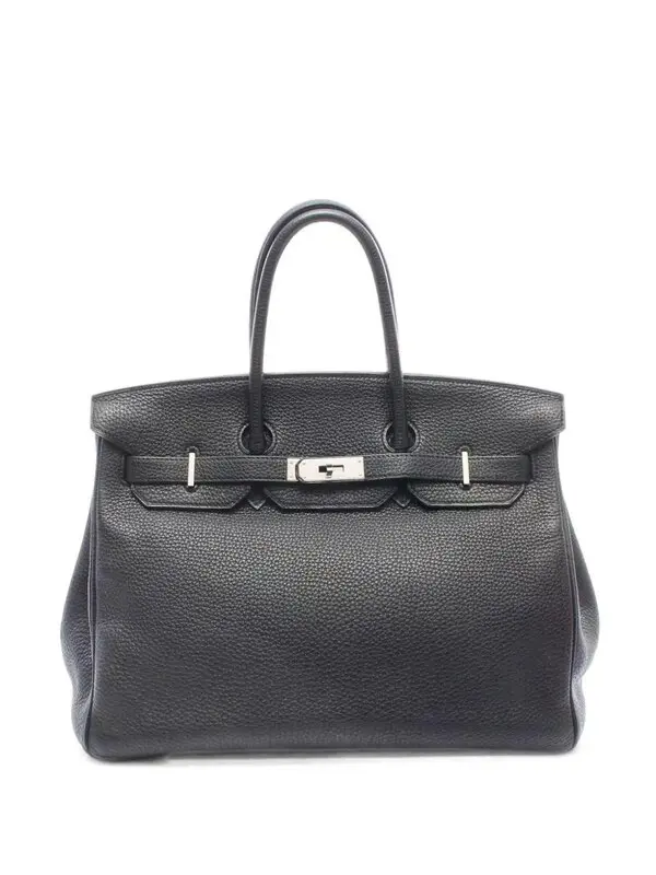 Hermès 2011 Birkin 35 Togo Tote Bag - Black