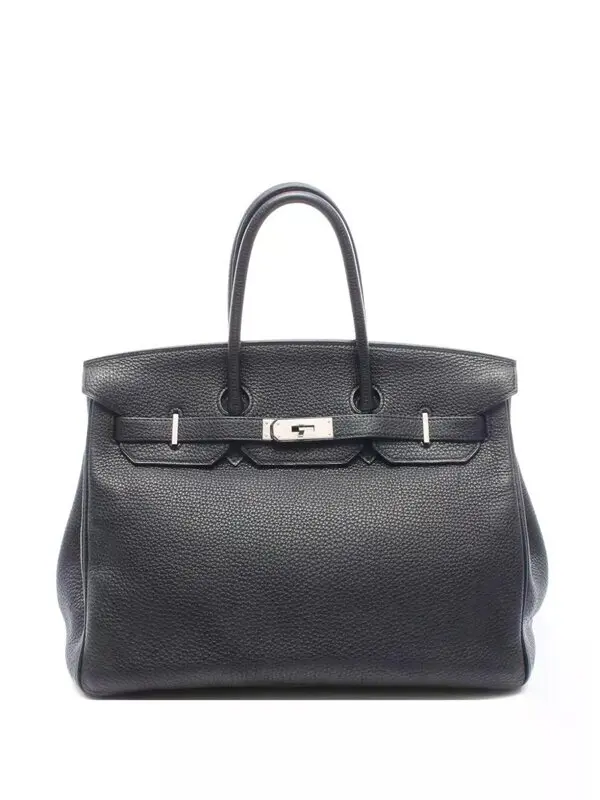 Hermès 2011 Birkin 35 Togo Tote Bag - Black