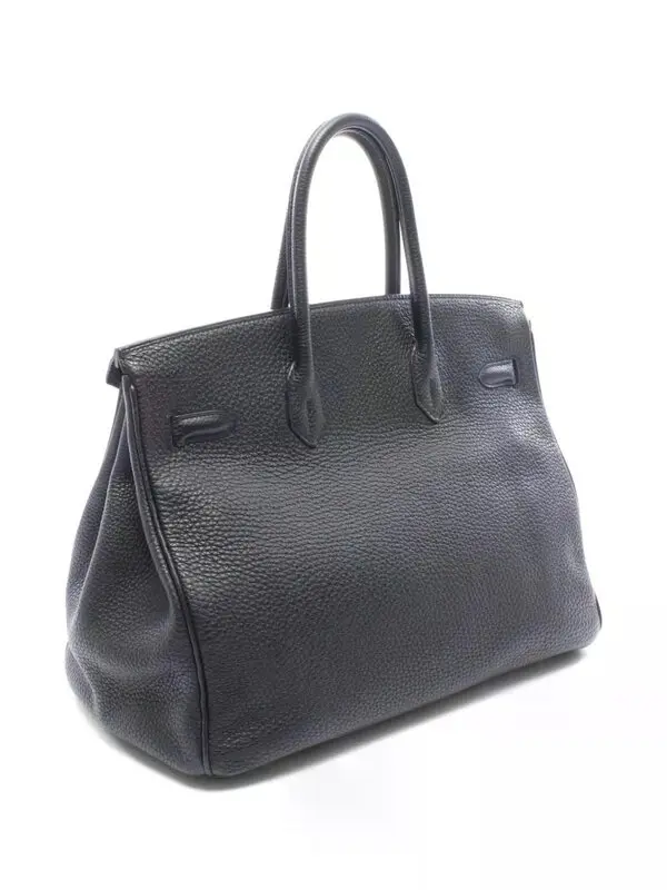Hermès 2011 Birkin 35 Togo Tote Bag - Black