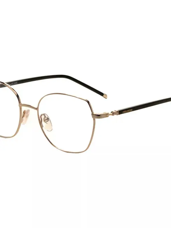 Zadig&Voltaire Geometric-frame Eyeglasses - Gold