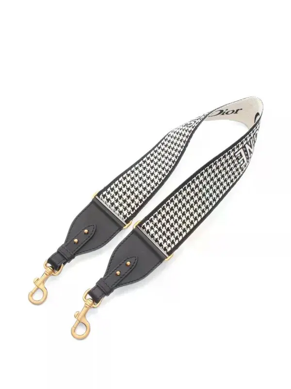 Dior 2010s 30 Montaigne Shoulder Strap - Black