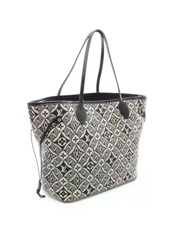 LOUIS VUITTON 2020 Mm Neverfull Monogram Since 1854 Jacquard Tote Bag