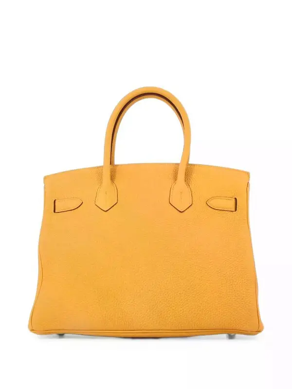 Hermès Birkin Handbag Jaune Ambre Togo With Gold Hardware 30 Tote Bag - Yellow