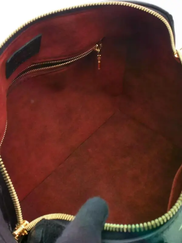 LOUIS VUITTON 2010s Speedy Bandoulière 25 Bicolor Monogram Handbag