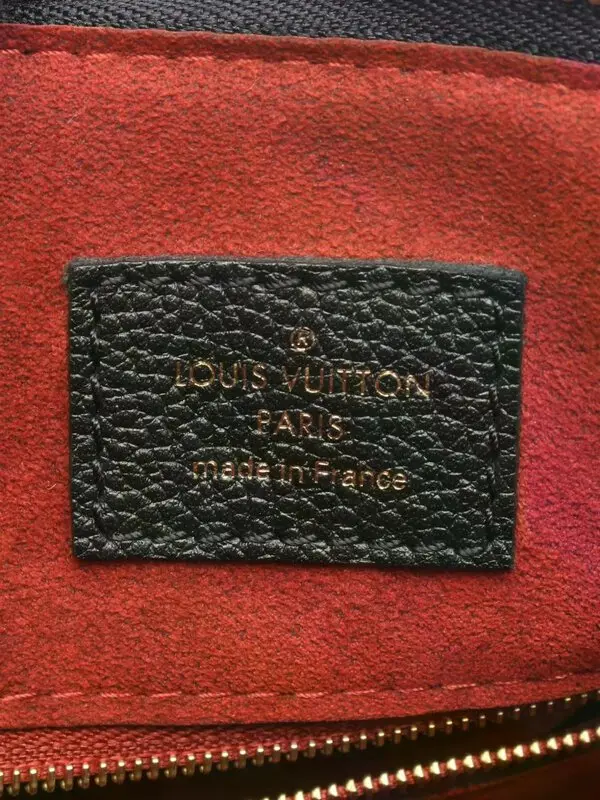 LOUIS VUITTON Monogram Empreinte Speedy Bandoulière 25 - Black