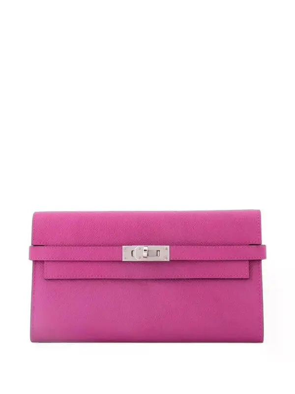 Hermès Kelly Wallet Epsom Long Small Wallets