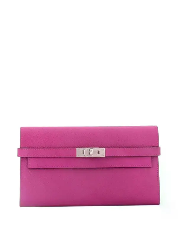 Hermès Kelly Wallet Epsom Long Small Wallets