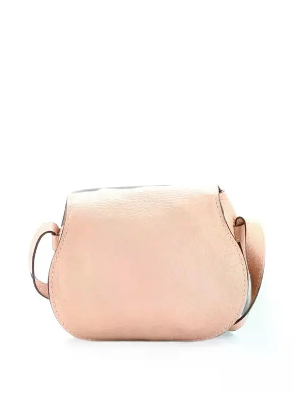 Chloé Marcie Leather Mini Crossbody Bag - Neutrals