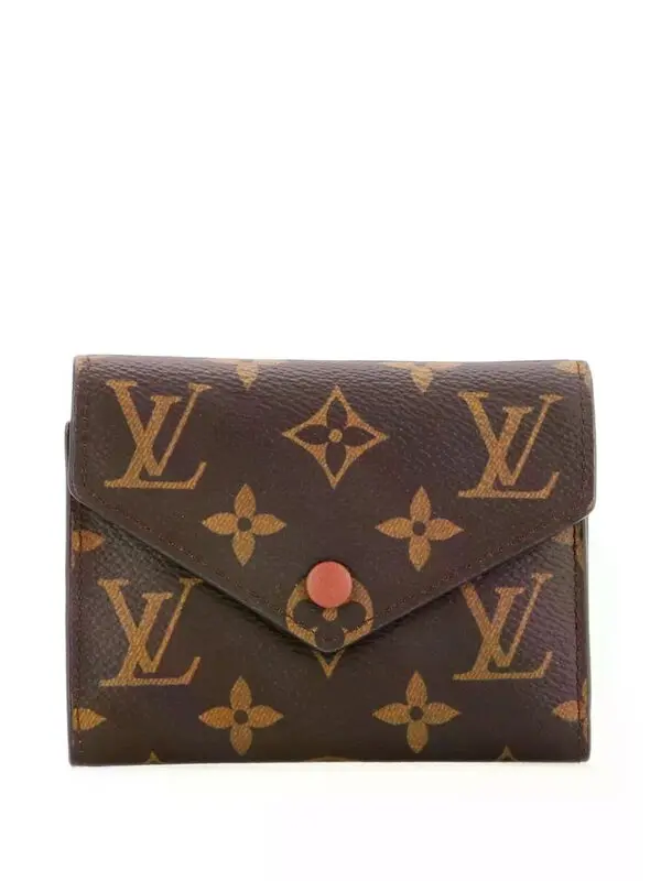 LOUIS VUITTON Victorine Wallet Monogram Canvas Small Wallets