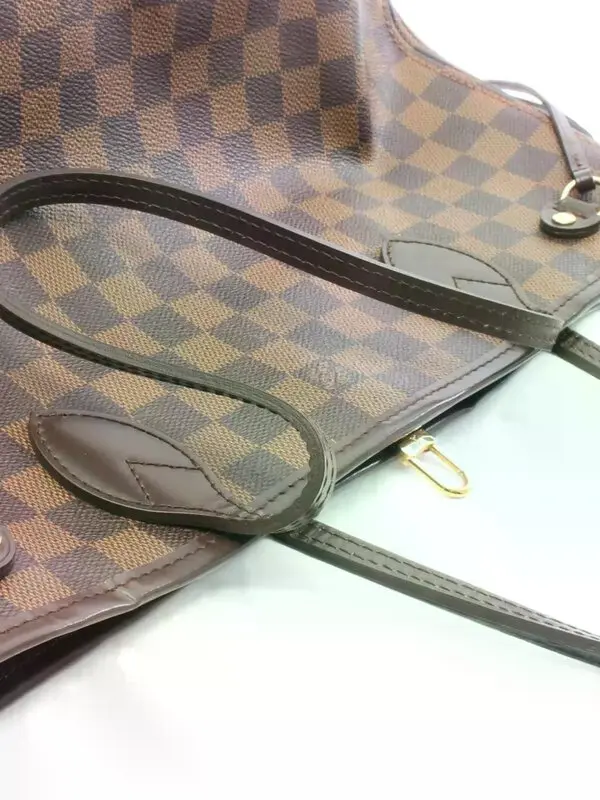 LOUIS VUITTON 2010s Neverfull Pm Damier Ebene Tote Bag
