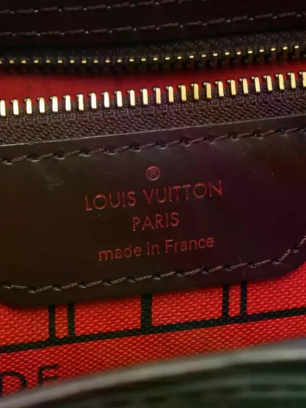 LOUIS VUITTON 2010s Neverfull Pm Damier Ebene Tote Bag