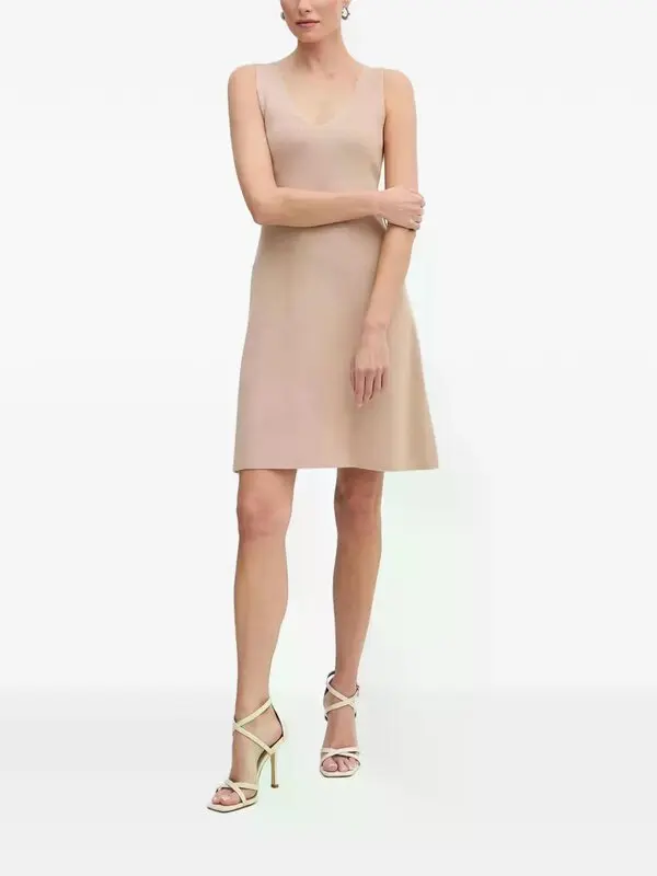 MORGAN Check-pattern Two-piece Mini Dress