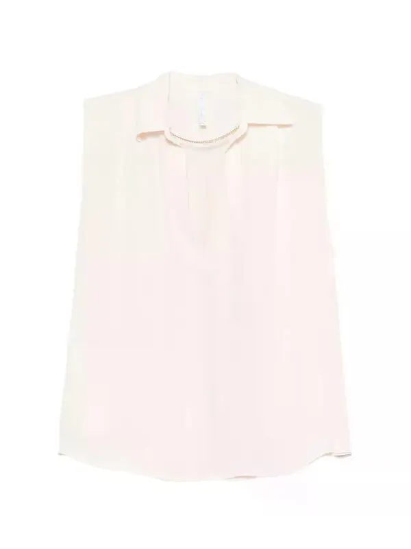 Imperial Sleeveless Top - Neutrals
