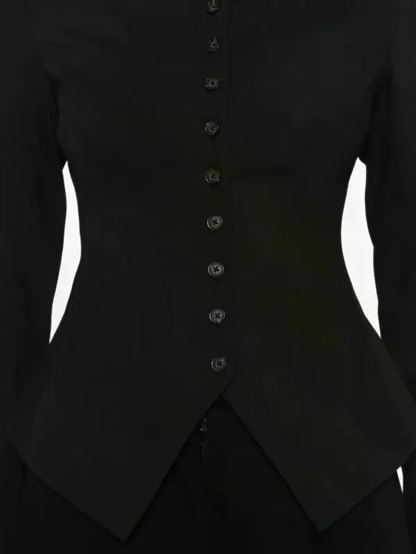 Staud Adrian Fitted Button-up Jacket
