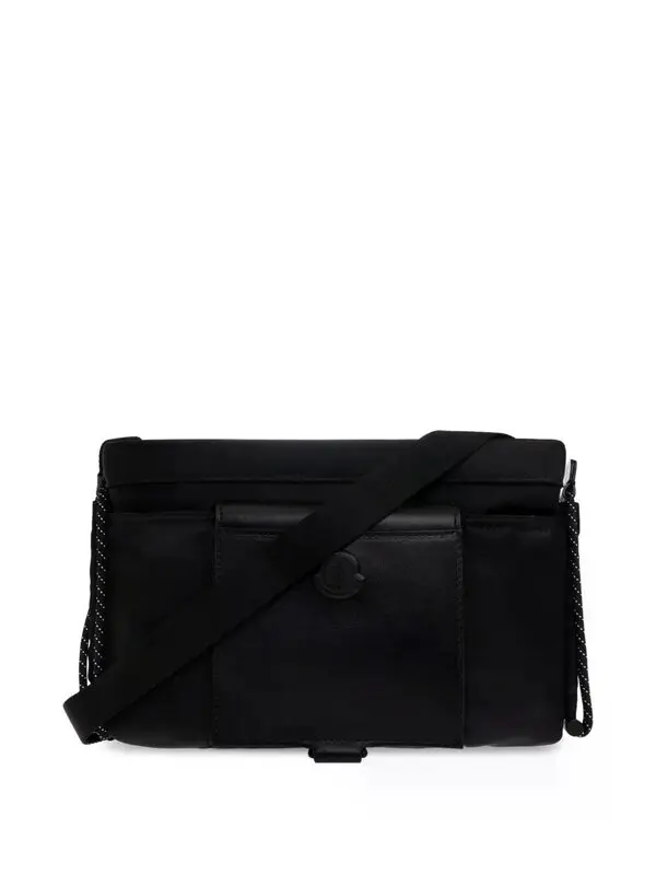 Moncler Kenton Drill Messenger Bag - Black