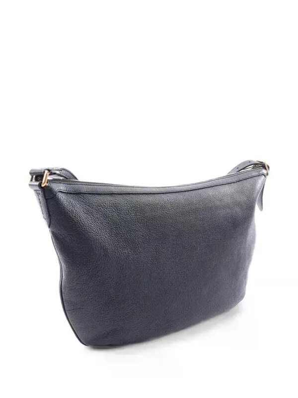 Gucci 2010s Logo Half-moon Shoulder Bag