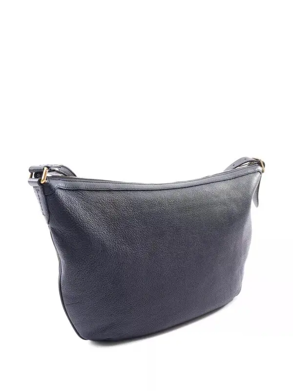 Gucci Leather Half-moon Shoulder Bag