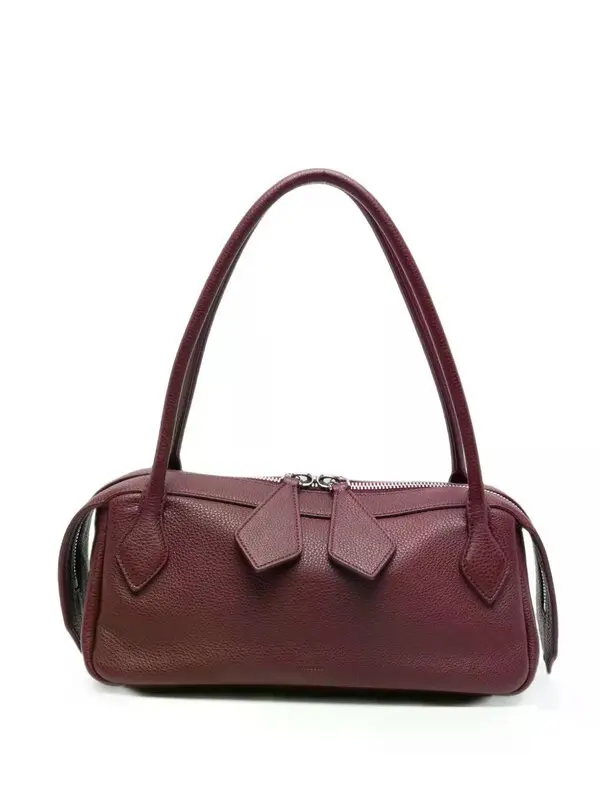 MINOBOSSI Grained-leather Shoulder Bag