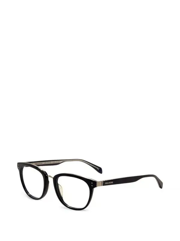 Zadig&Voltaire Round Frame Eyeglasses - Black