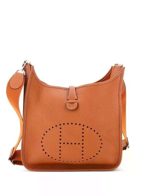 Hermès Evelyne Bag Gen Iii Clemence Pm Crossbody Bag - Brown