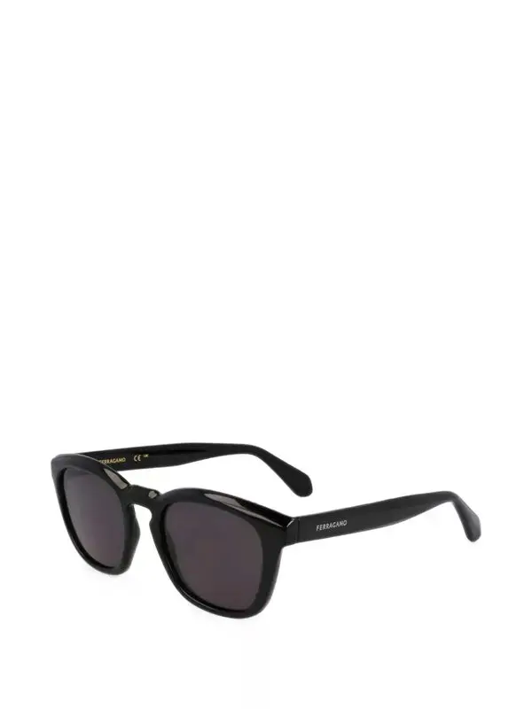 FERRAGAMO Geometric-frame Sunglasses