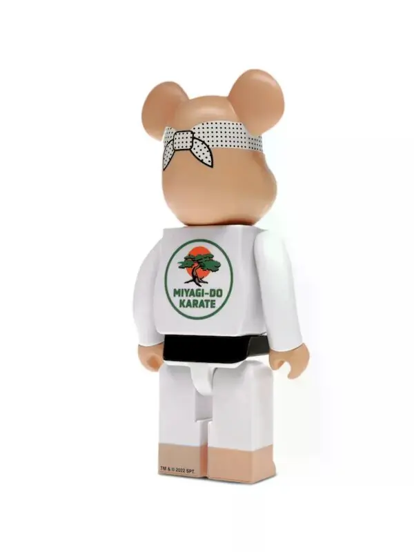 BE@RBRICK Cobra Kai Miyagi-do 400% Logo-print Collectible Figurine