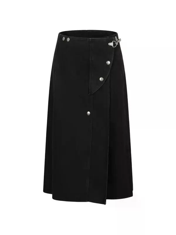 Marni Pleated-wrap Maxi Skirt