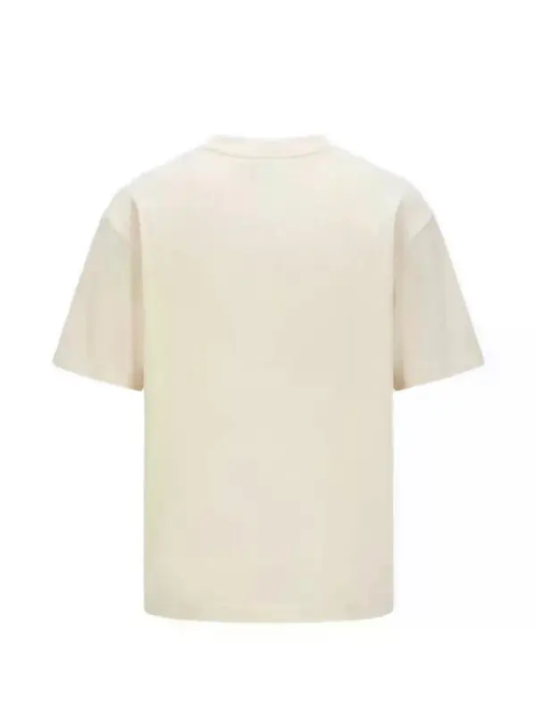Marni White Cotton T-shirt With Planet-print