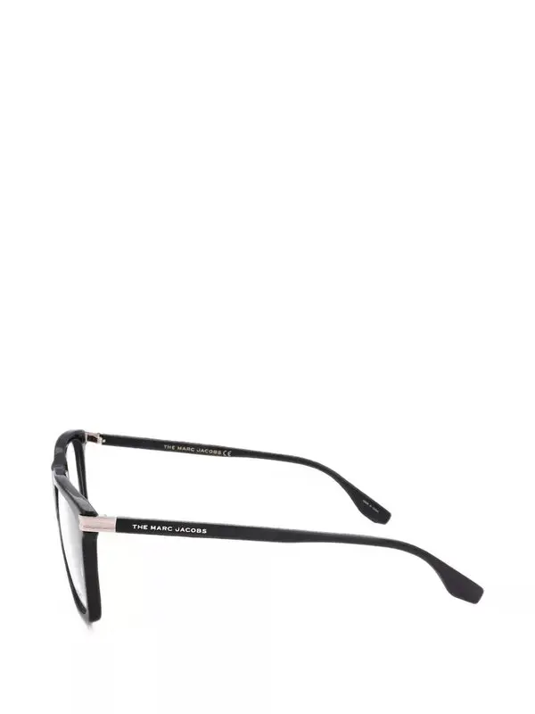 Marc Jacobs Logo-plaque Square-frame Glasses