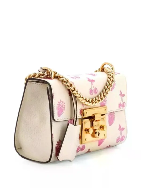 Gucci Padlock Printed Leather Small Shoulder Bag