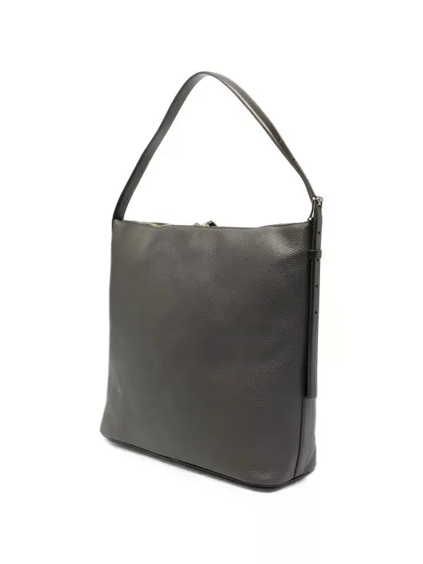 A.p.c. Maxi Vera Grained Leather Shoulder Bag