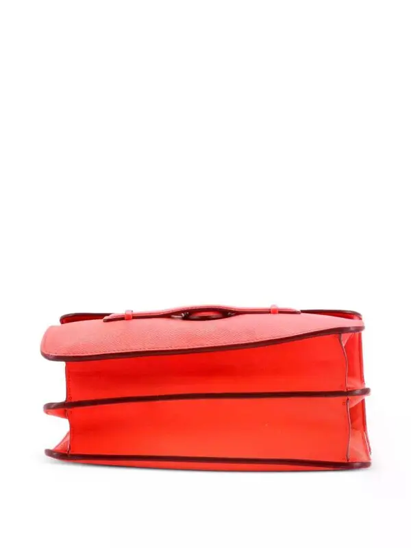 Celine Symmetrical Leather Shoulder Bag