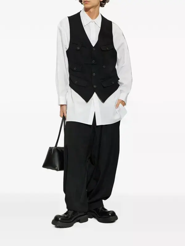 Yohji Yamamoto Flap-pocket Shirt